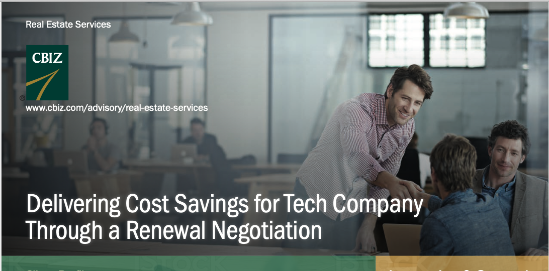 Delivering Cost Savings for Tech Company Through a Renewal Negotiation ...
